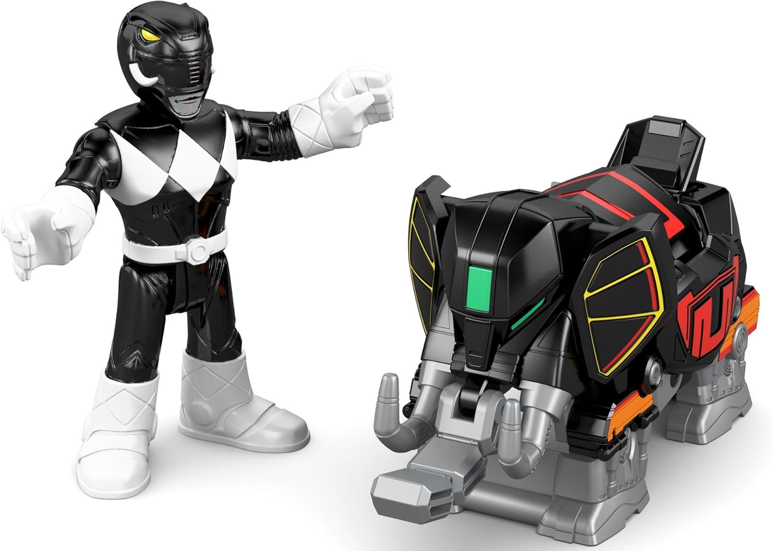 Fisher-Price Imaginext Power Rangers Battle Armor Black Ranger by ...