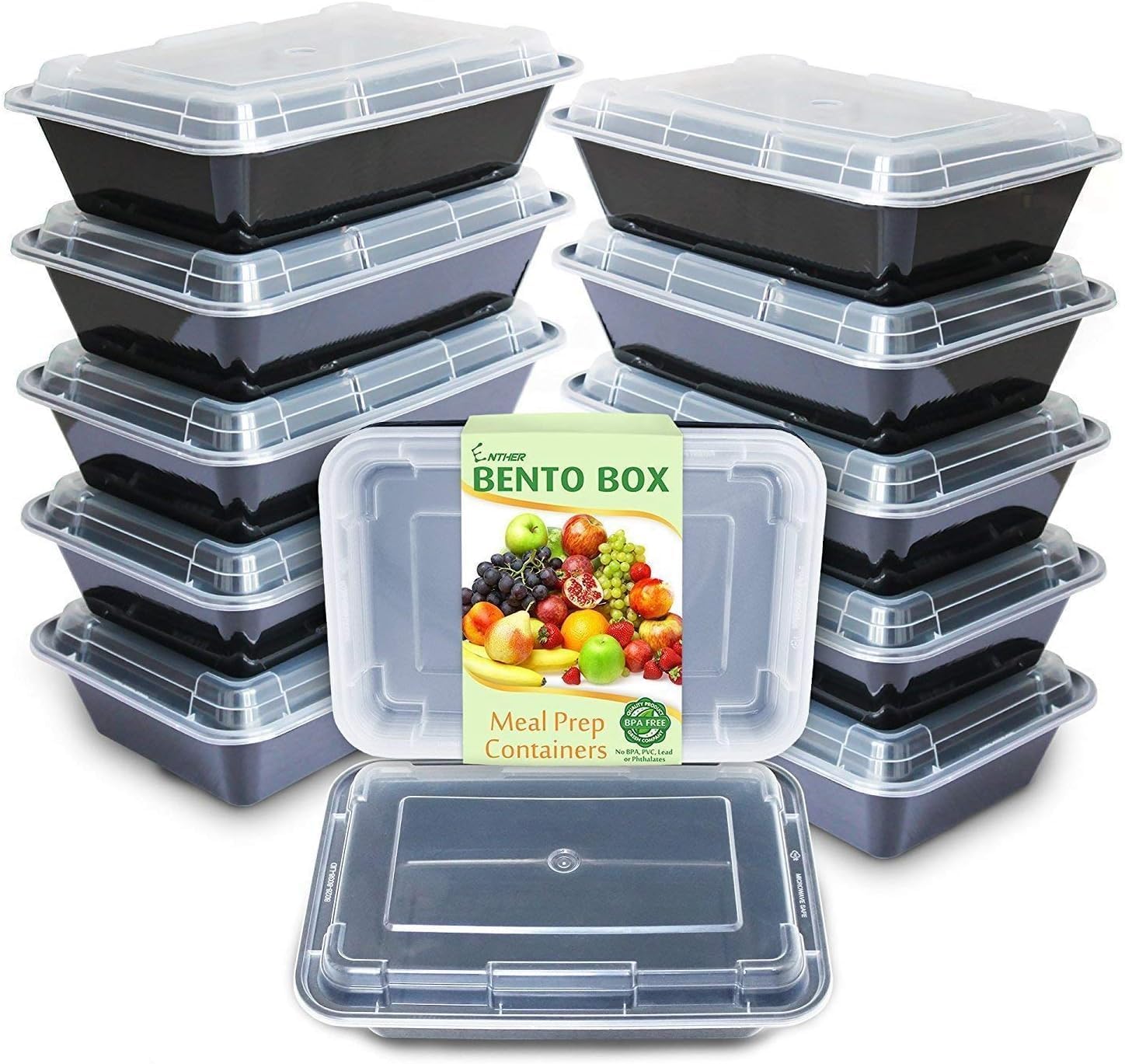 Amazon.com: Freshware Meal Prep Containers with lids [30 Pack] Food ...