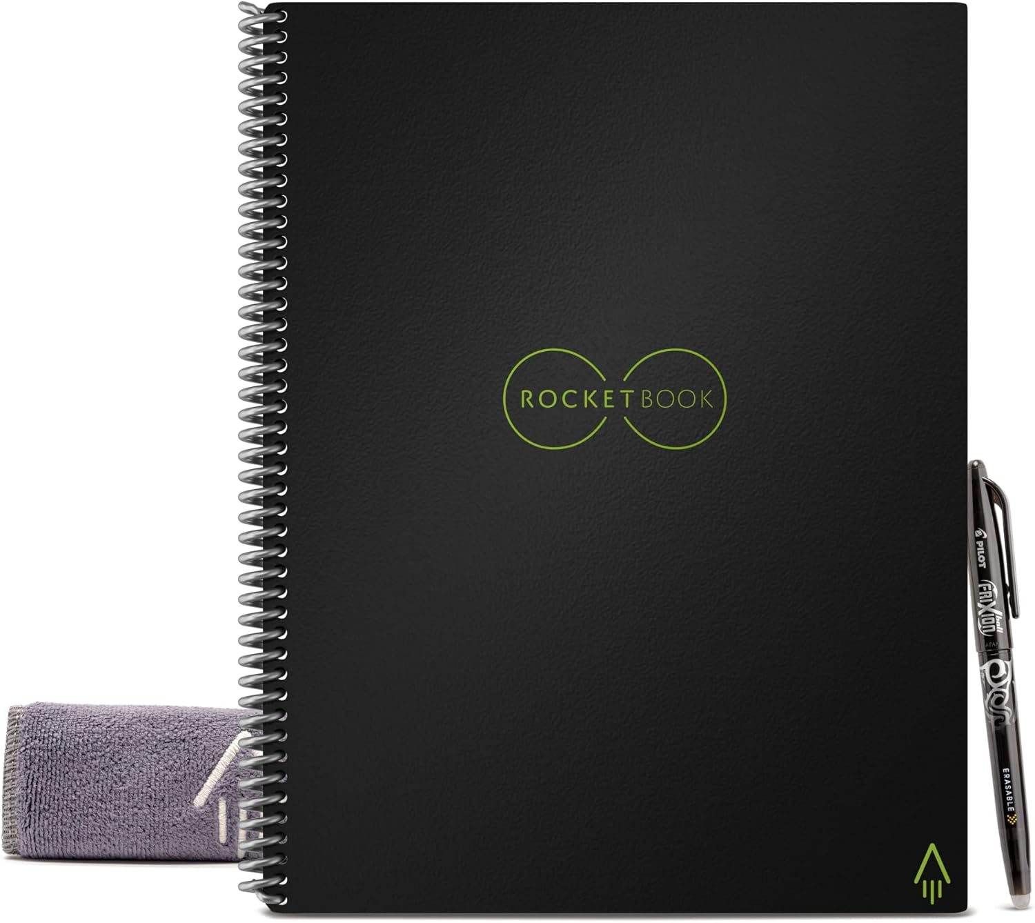 Amazon.com : Rocketbook Core Smart Notebook, Medium/College Rule, Black ...