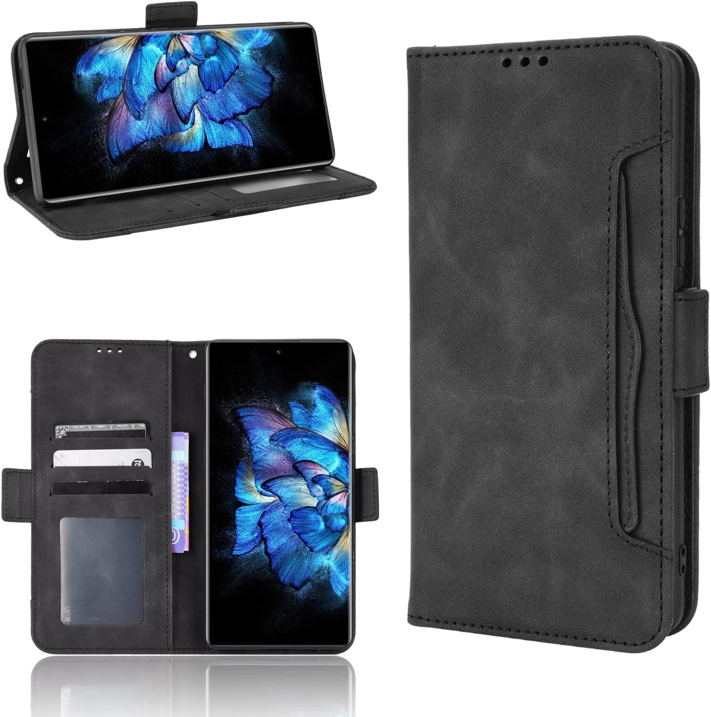 Wallet Case for Blackview Oscal C60 4G/A55 Case, Leather Phone Case ...