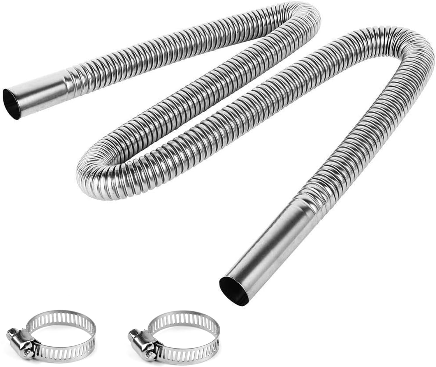 Taicols 47.2-inch Diesel Engine Heater Exhaust Pipe 1 "Inner Diameter ...