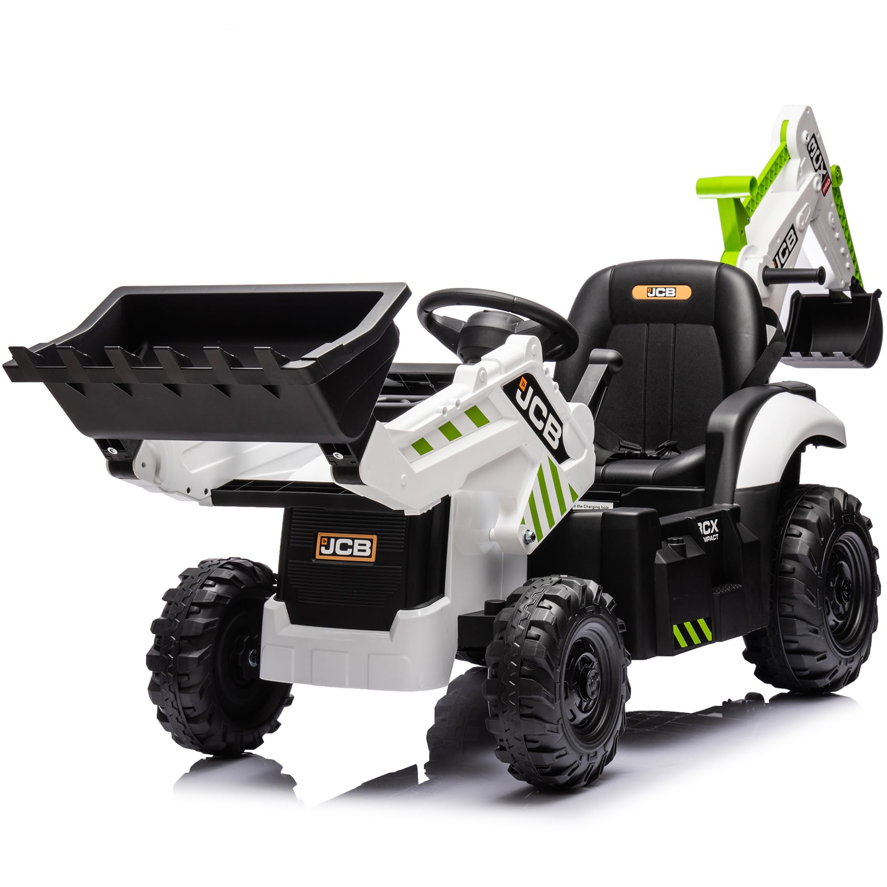 Amazon.com: 24V JCB Ride On Excavator with Remote Control, 400W ...