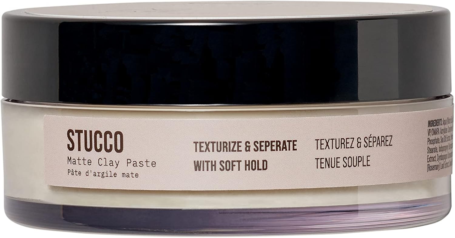 AG Care Stucco Matte Clay Paste with Long-Lasting Hold - Unisex Hair ...