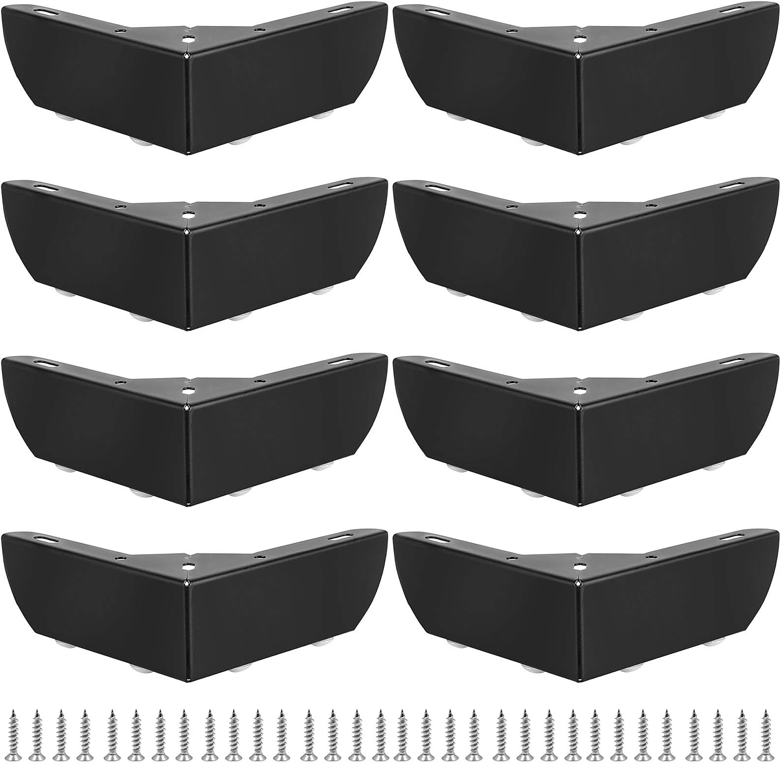 Couch Legs Replacement Plastic Triangle Corner Sofa Legs Black Couch ...