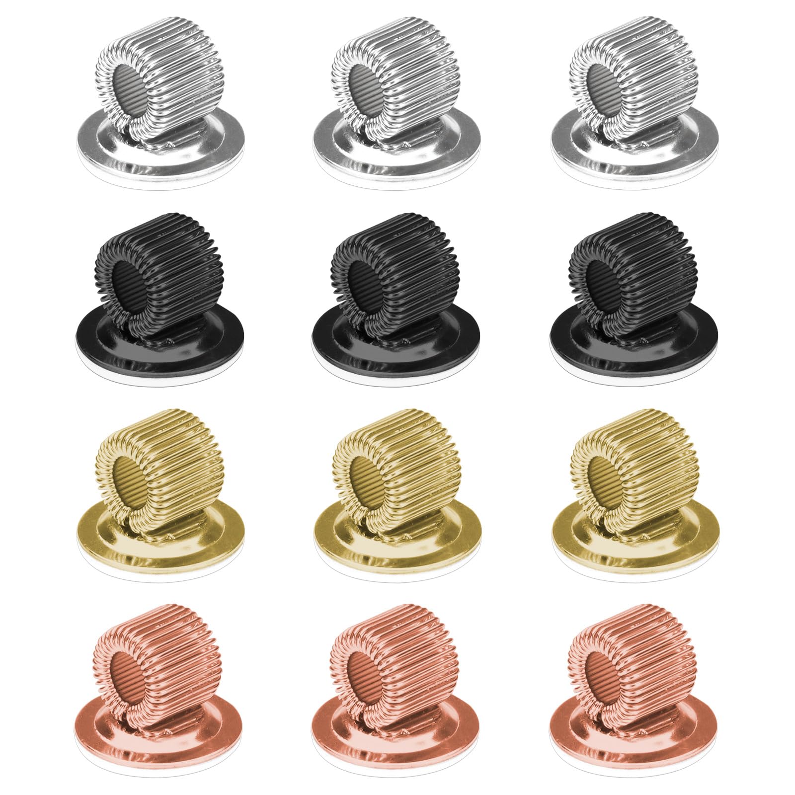 Amazon.com: Sekonow 12Pcs Adhesive Pen Holder, Manganese Steel Pen Clip ...
