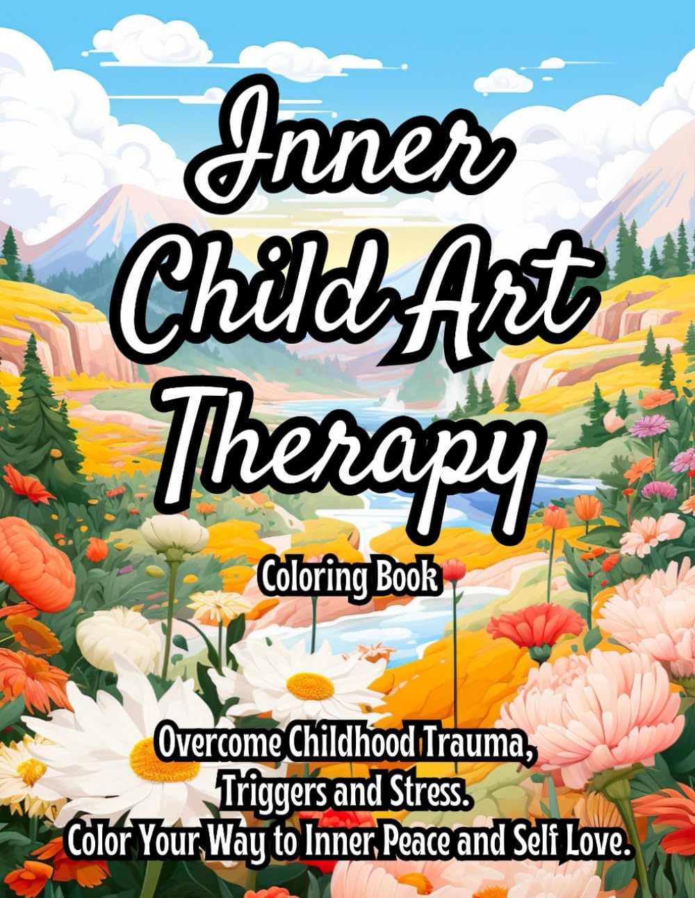 Amazon.com: Inner Child Art Therapy Coloring Book: Overcome Childhood ...