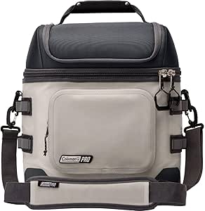 Coleman Pro Insulated Lunchbox, 16/24 Can Portable Soft Cooler, Rugged ...