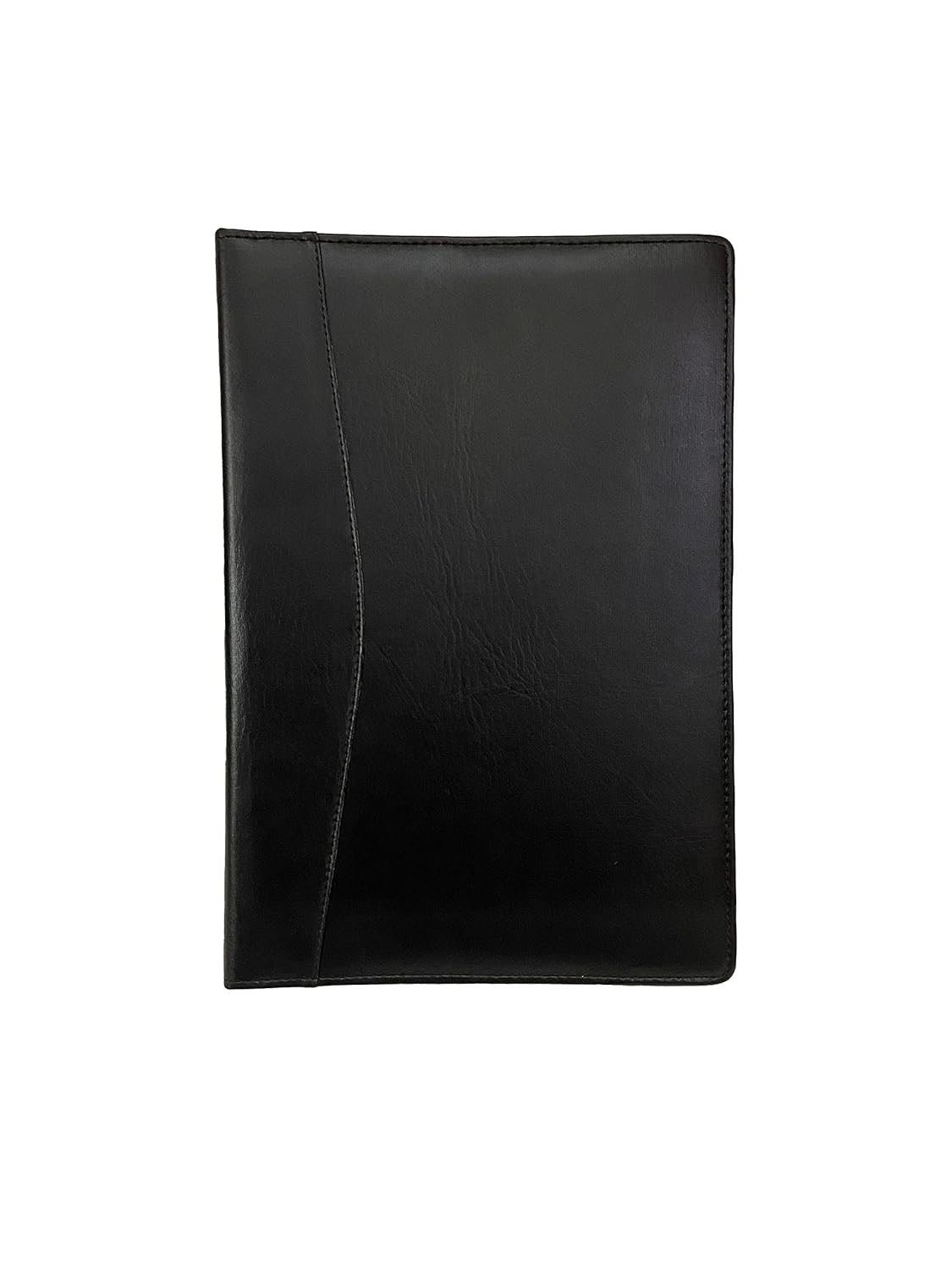 Black Colour Faux Leather Multipurpose File Folder with 20 File Leaves ...