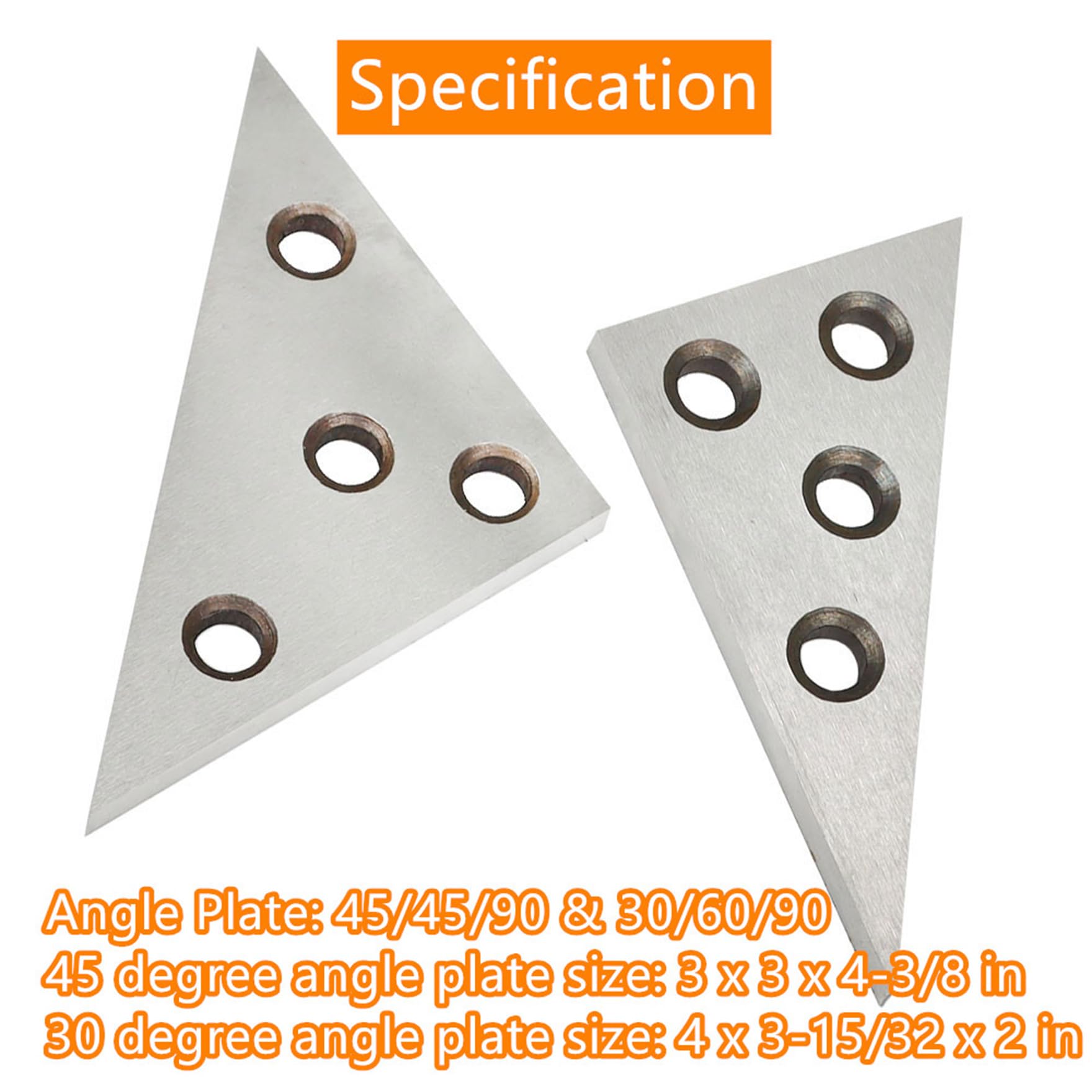 Snapklik.com : Waltyotur Solid Angle Plate Set Industrial Tools 2 Pcs ...
