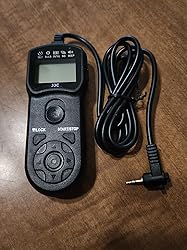 Amazon.com : JJC Intervalometer Timer Remote Shutter Release Time Lapse for Nikon D750 D780 Z7 ...