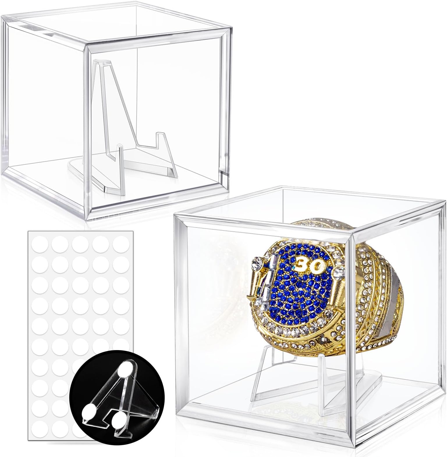 Amazon.com: JupDec Championship Ring Display Case, Clear Acrylic Single ...
