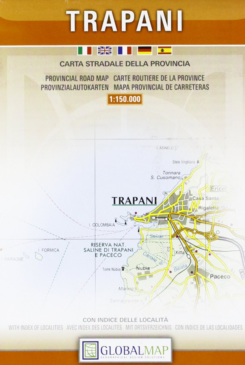 Amazon.com: Trapani : carta stradale della provincia (English, Spanish ...
