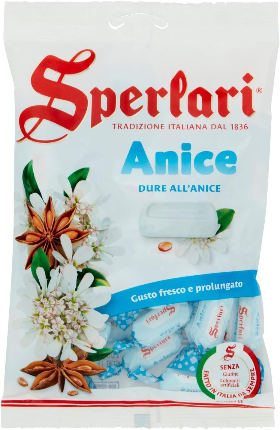 Amazon.com : Sperlari Anise Hard Candy Bag, Individually Wrapped ...