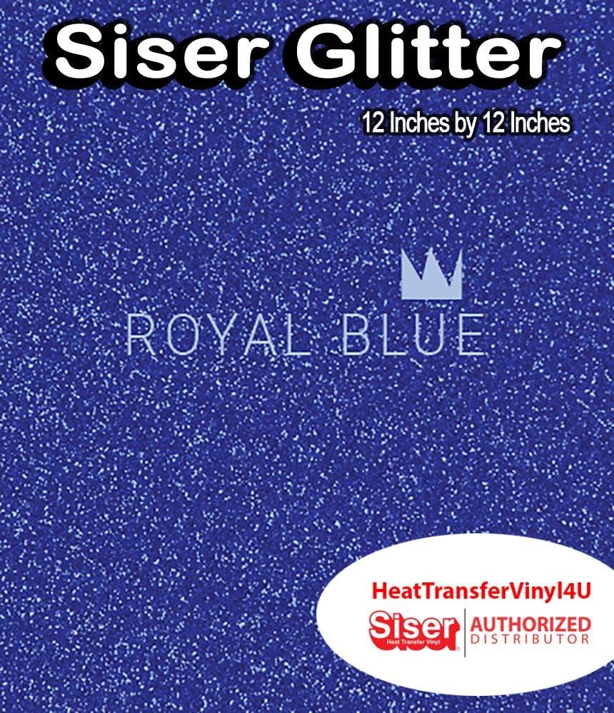 Amazon.com: Siser Glitter Iron On Heat Transfer Vinyl 12 Inches by 12 ...