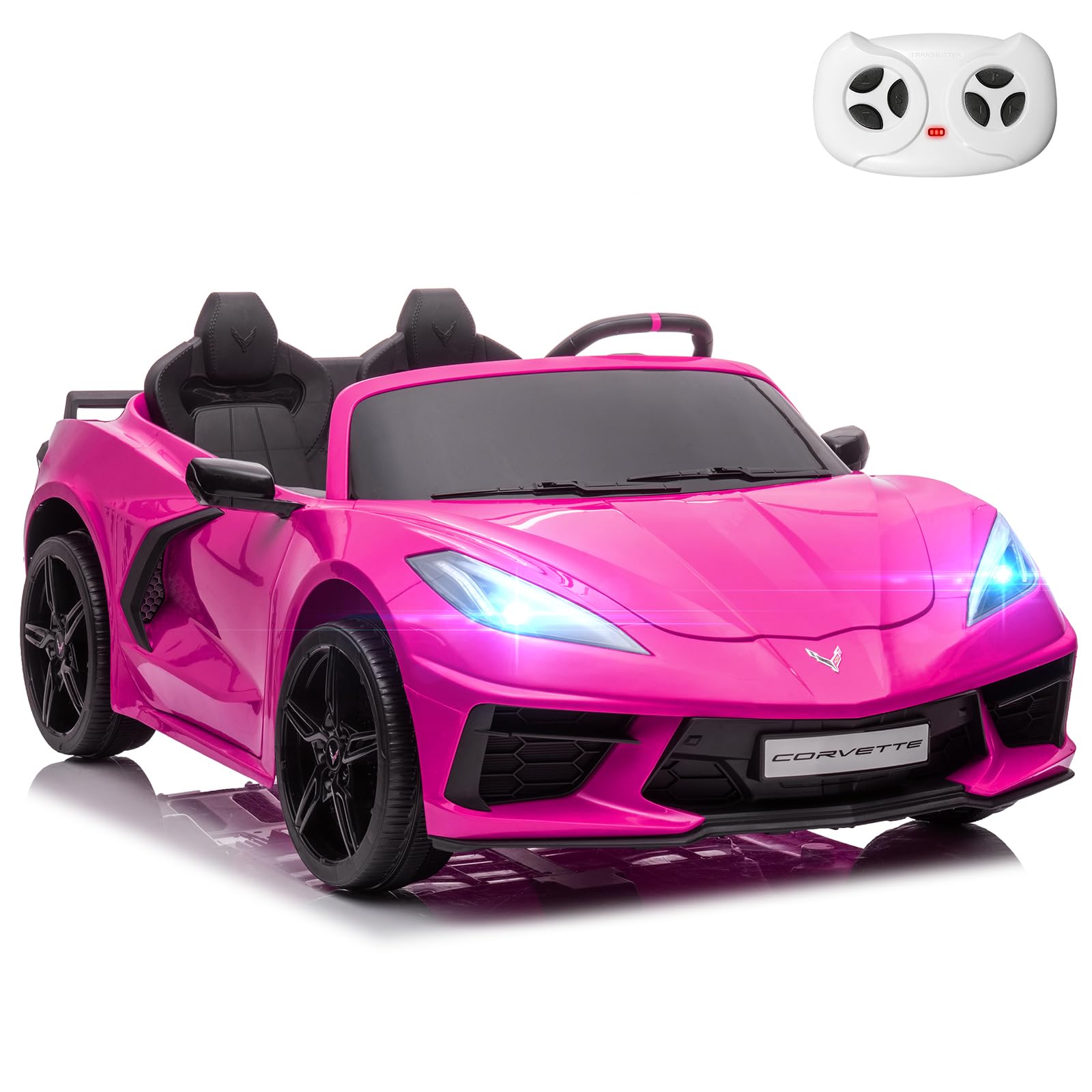 Amazon.com: MINIATURE MOTORS 24V 2 Seater Electric Car for Kids ...