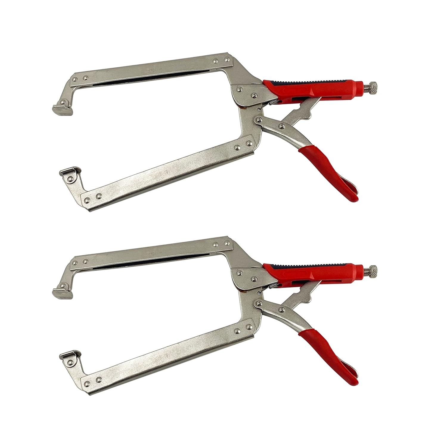 TEXALAN 18" Locking C Clamp with Swivel Pad Welding Holding Tools ...