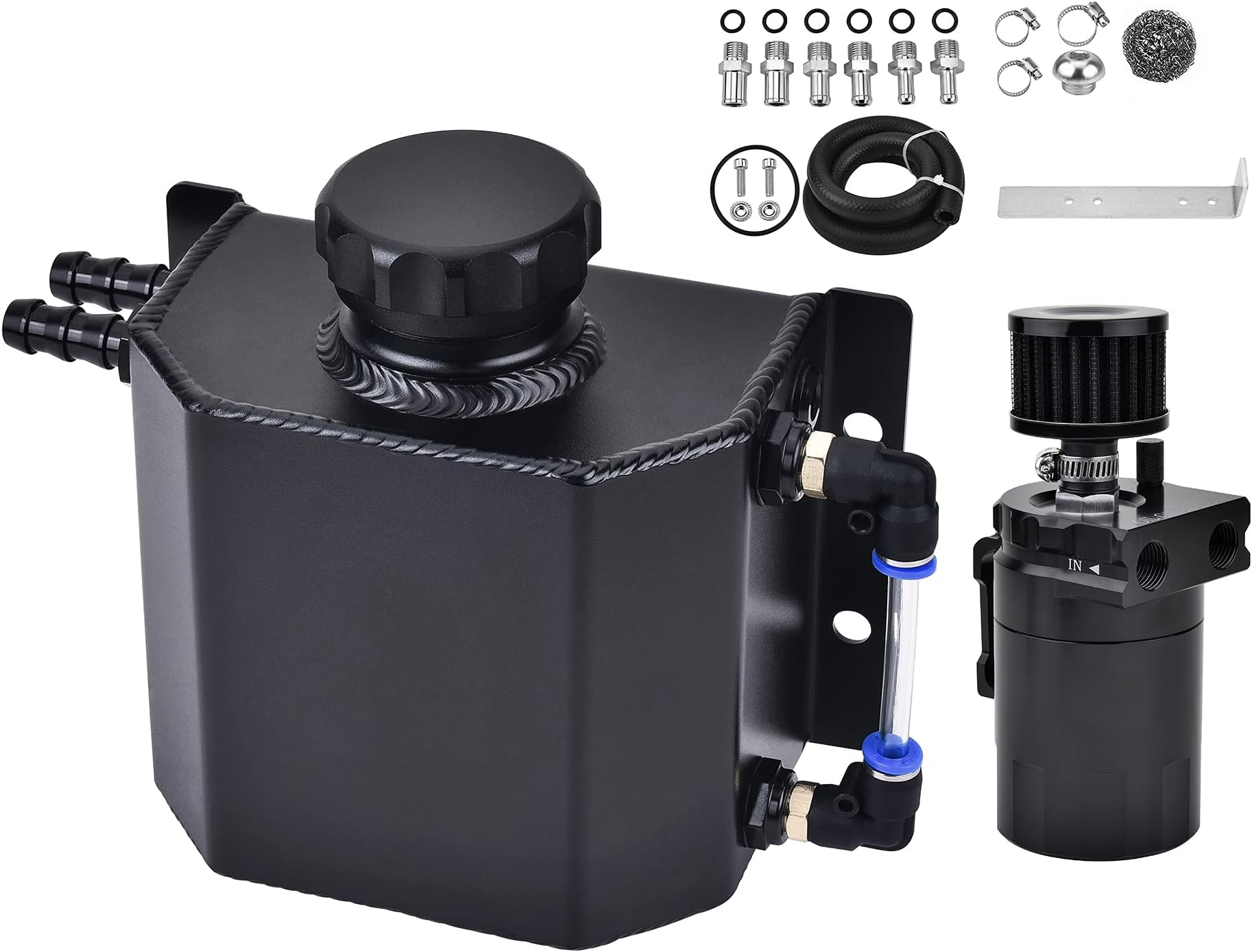 Amazon.com: EVIL ENERGY Coolant Radiator Overflow Tank Reservoir ...