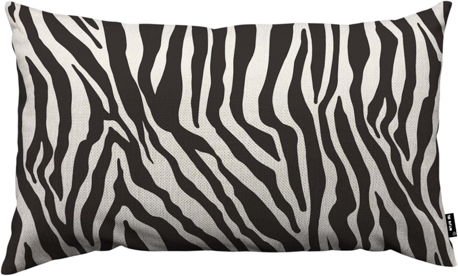 Amazon.com: EKOBLA Decorative Lumber Cushion Case Zebra Striped Printed ...