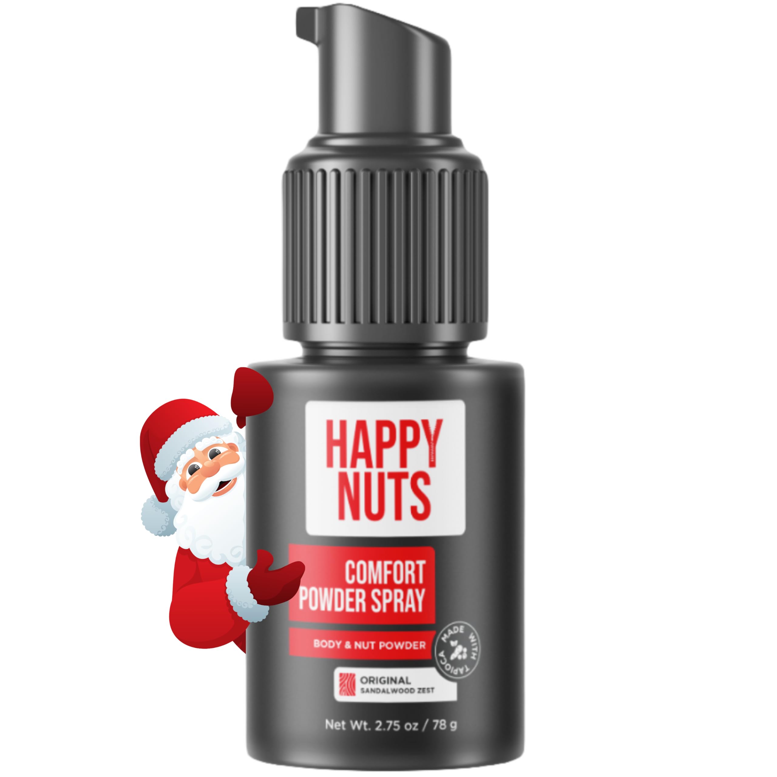 Happy Nuts Mens Comfort Powder Spray: Anti Chafing & Deodorant ...