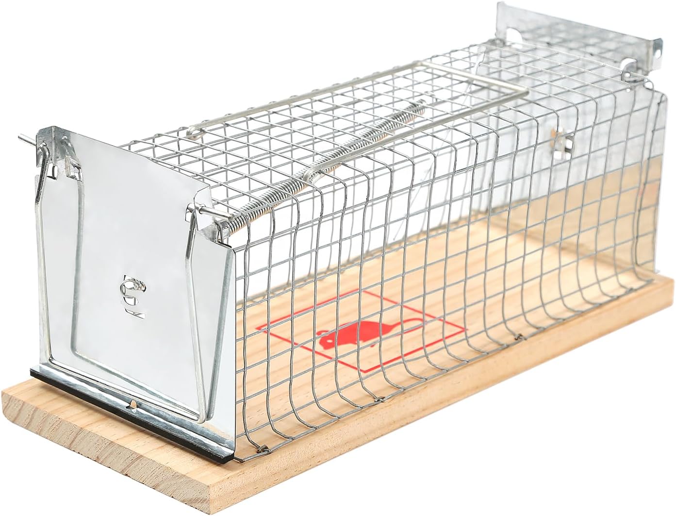 Amazon.com : Live Animal Humane Trap 2-Door Mouse Trap Cage for ...