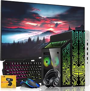 Amazon.com: HP G3 Gaming Desktop PC Bundle with Core i7 32GB RAM 1TB ...