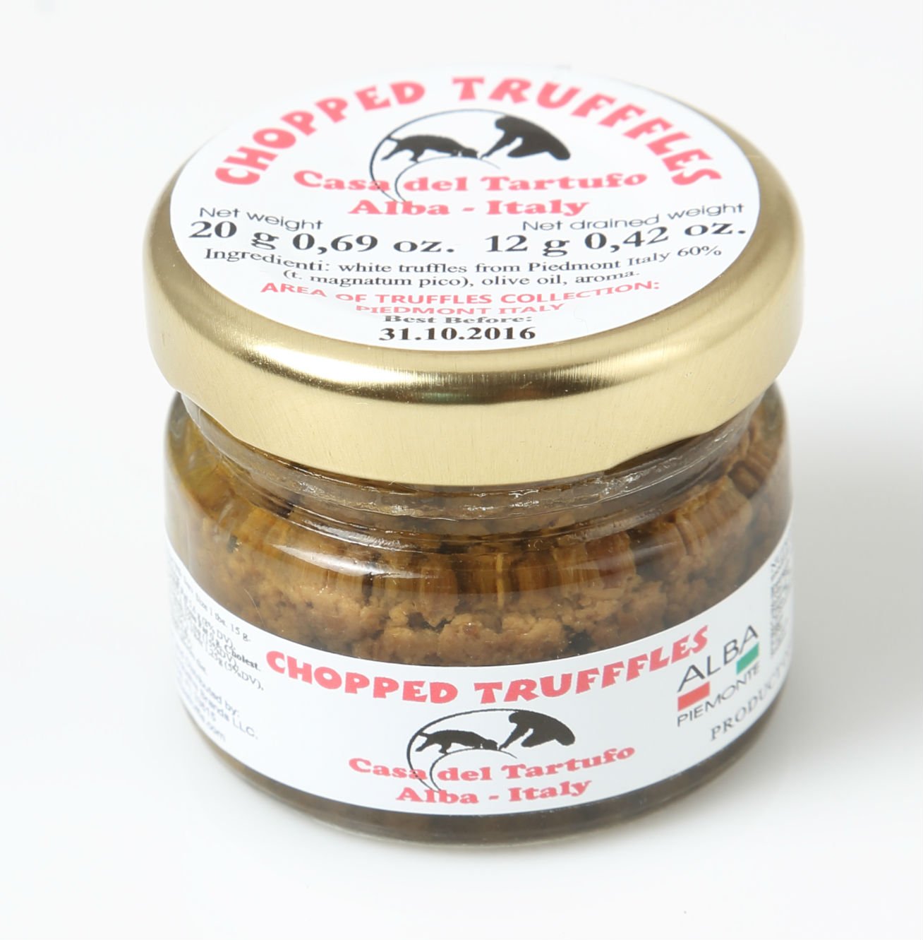 Amazon.com: White Truffles Chopped (20gr of Alba's White Truffle ...