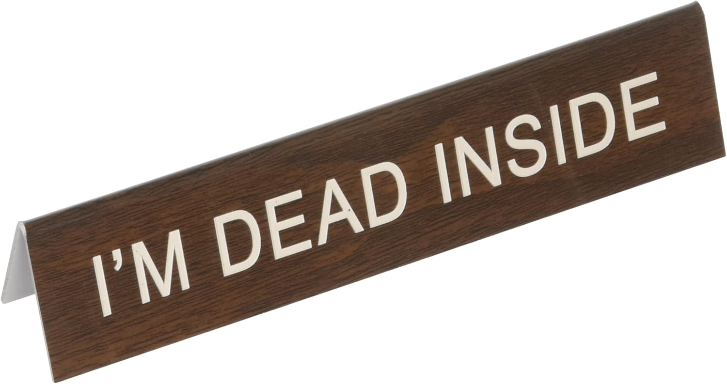 Amazon.com: About Face Designs Face Say What I'm Dead Inside Novelty ...