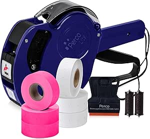 Amazon.com : Perco Lite 1 Line Price Gun with Labels Kit - Includes 3 ...