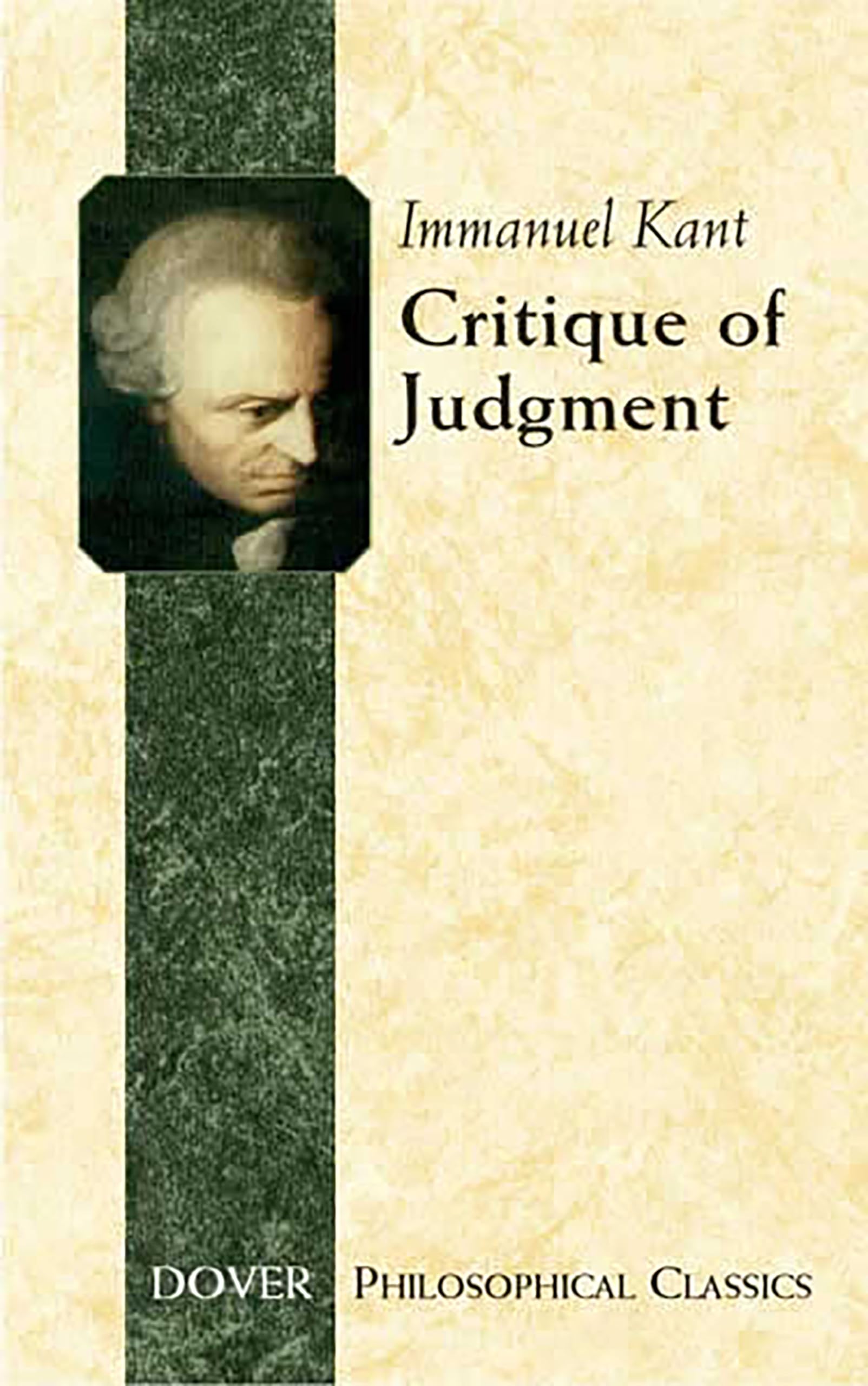 Critique of Judgment (Dover Philosophical Classics) : Kant, Immanuel ...