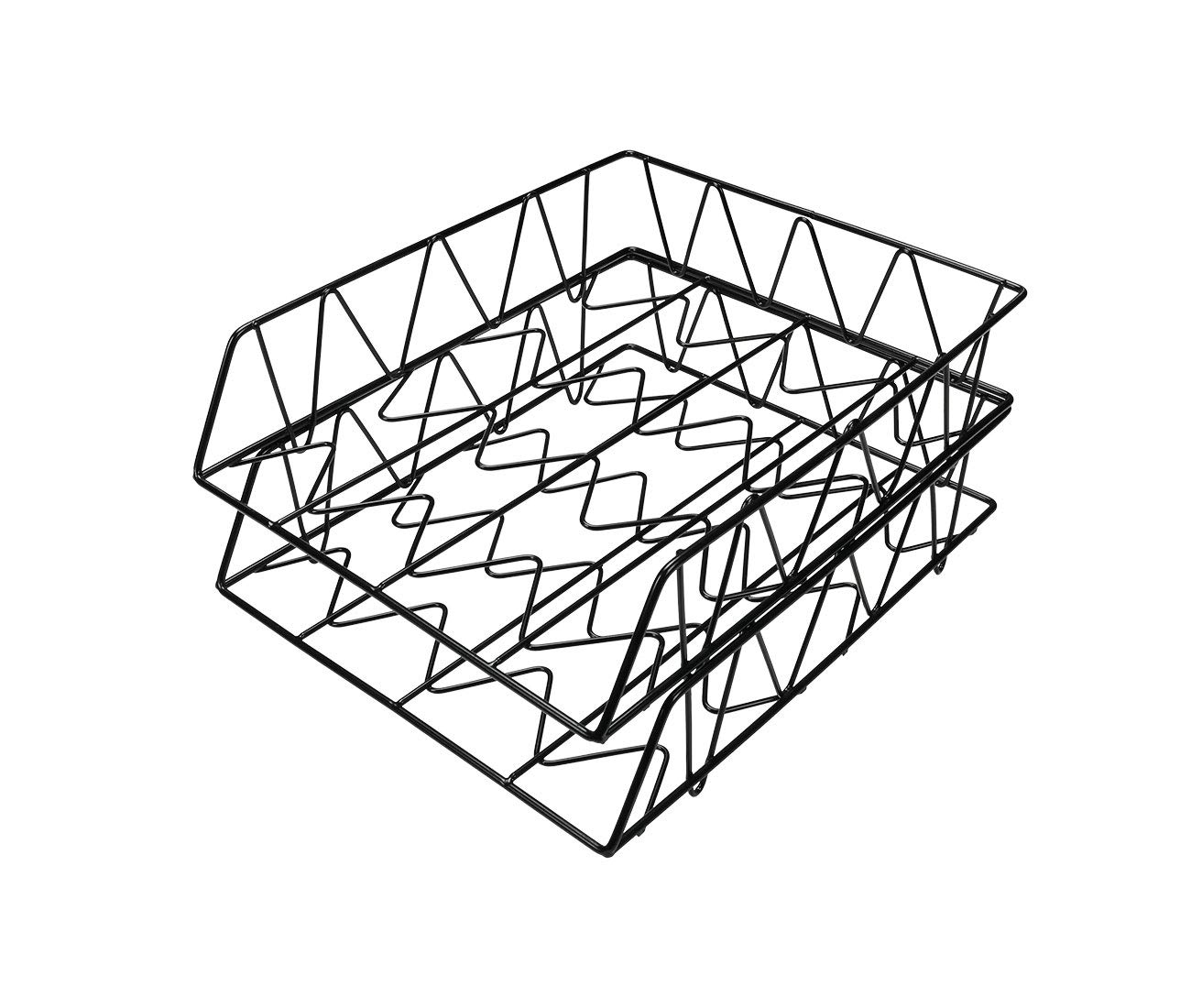 Snapklik.com : PAG Desktop File Organizer Metal Stackable Letter Tray ...