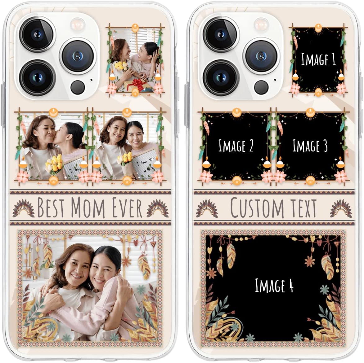 Amazon.com: CUBICER Personalized Mom Photo Phone Cases Custom Images ...