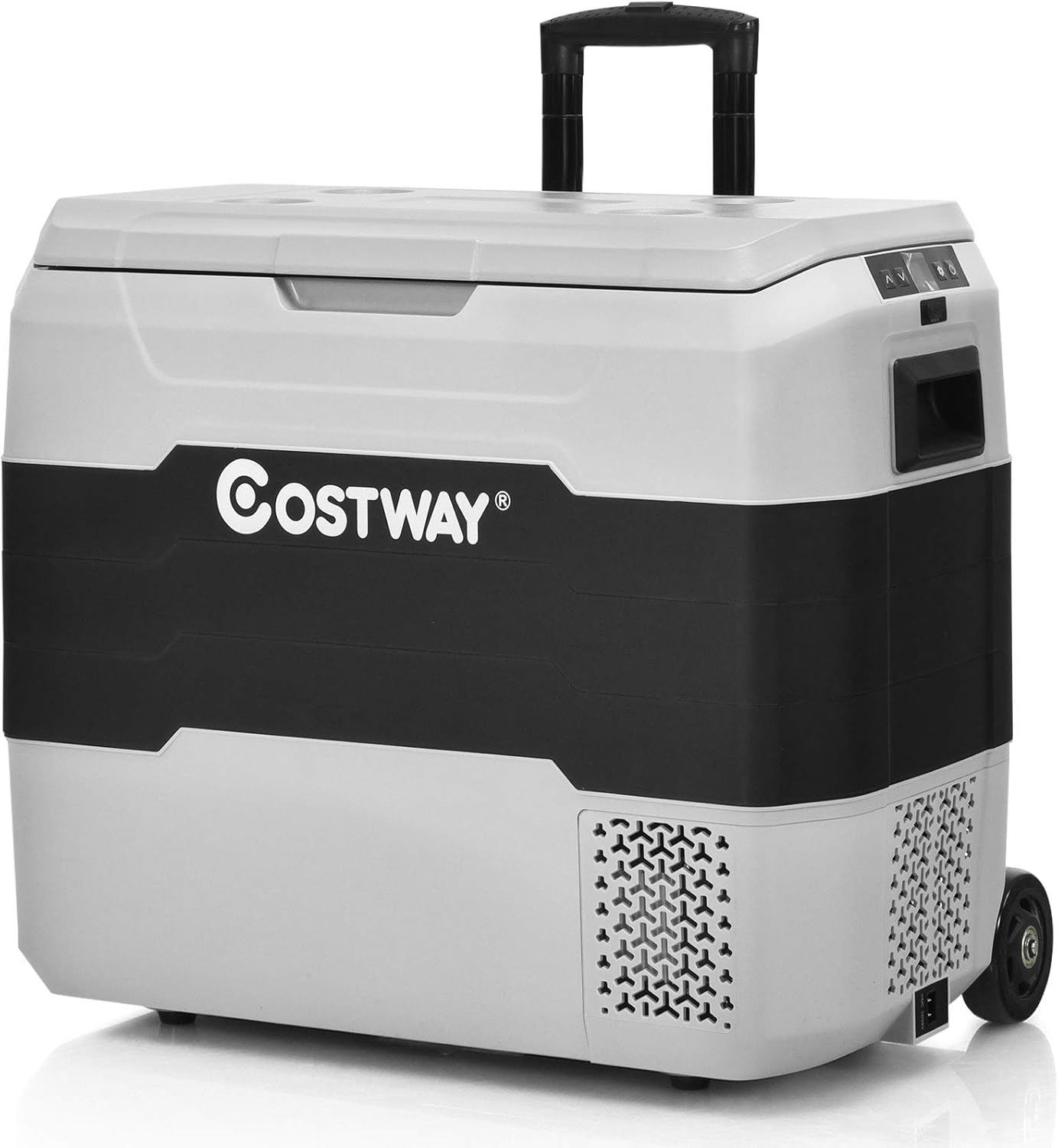 Buy COSTWAY Car Refrigerator Portable 42 Quarts ACDC Compressor