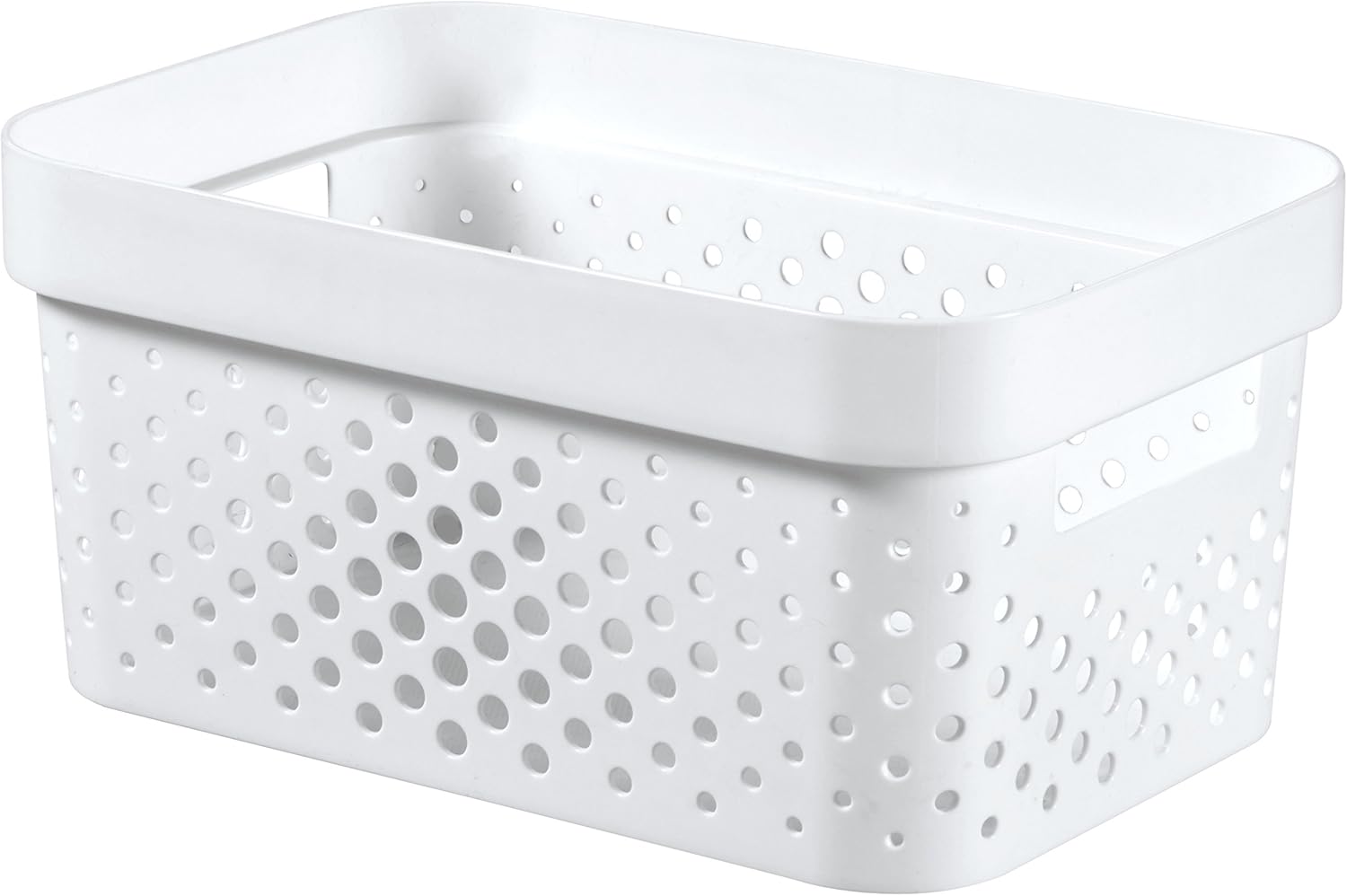 Amazon.com: Curver 4.5 Litre "Infinity" Box With Dot Pattern, White,26 ...