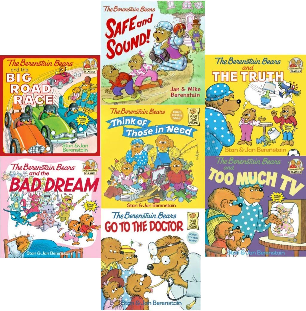 The Berenstain Bears Book Set (7) : The Berenstain Bears and the Bad ...