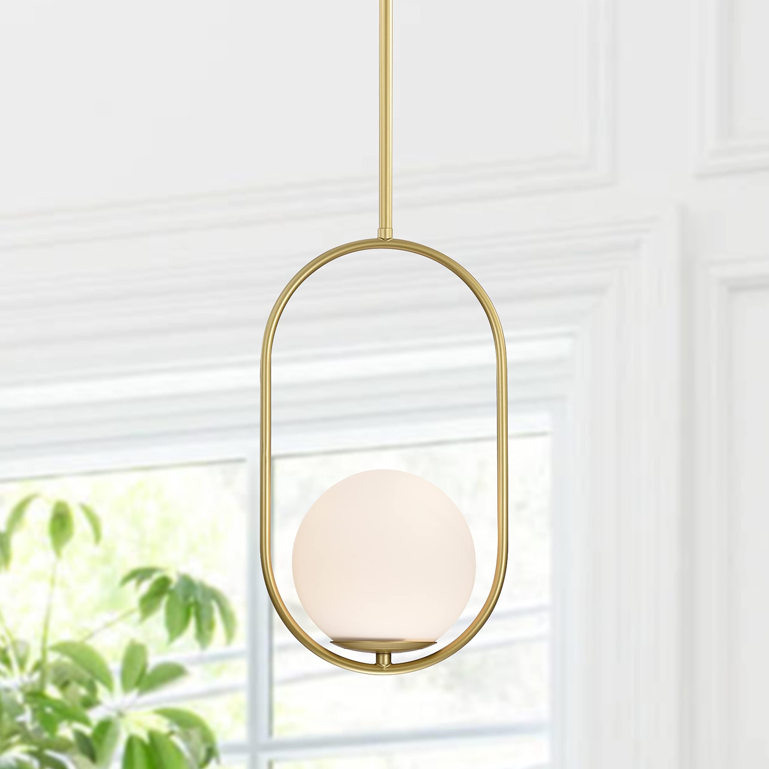 Gold Pendant Light Fixtures Modern Globe Pendant Lighting for Kitchen ...