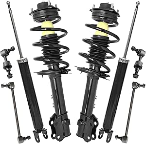 Amazon.com: Detroit Axle - FWD 8pc Struts Shocks Suspension Kit for ...