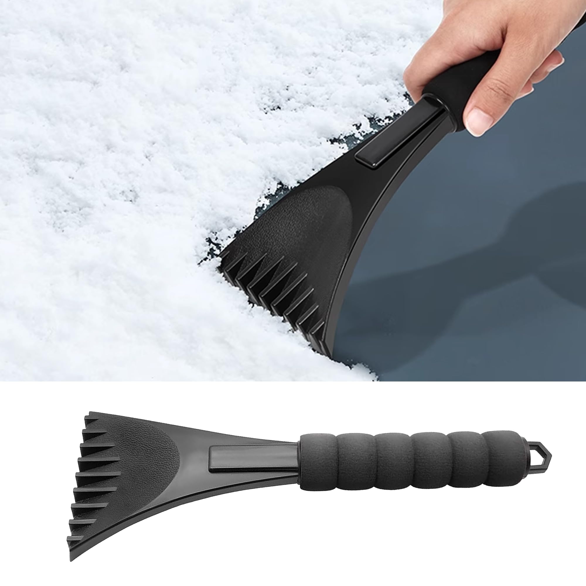 Amazon.com: Couslcd Ice Scrapers for Car Windshield, Scratch Free ...