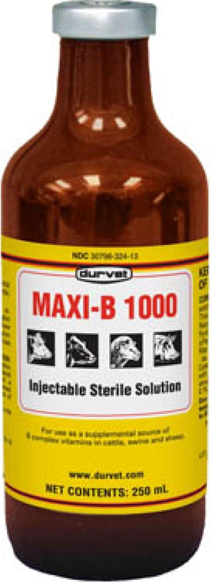 Amazon.com: Durvet Vitamin Maxi B 1000 250 mL 250ML : Health & Household