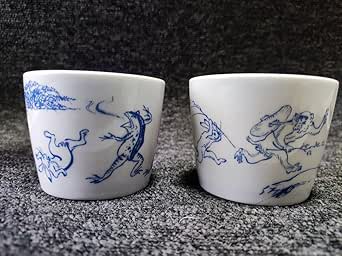 Amazon.co.jp: Soba Inokuchi Choju-jinbutsu Giga Sumo Monkey Ochi Set of ...