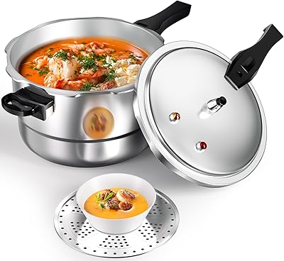 Amazon.com: Tabakh by Vinod 18/8 Stainless Steel Outer Lid Magic ...