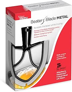 Amazon.com: New Metro Design 5L-MGY Metal Beater Blade, compatible w ...