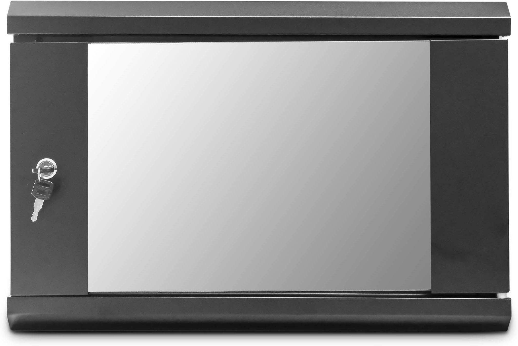 LMS Data Server Rack Data Cabinet - 6U 500mm Deep Wall Mounted 19 Inch ...