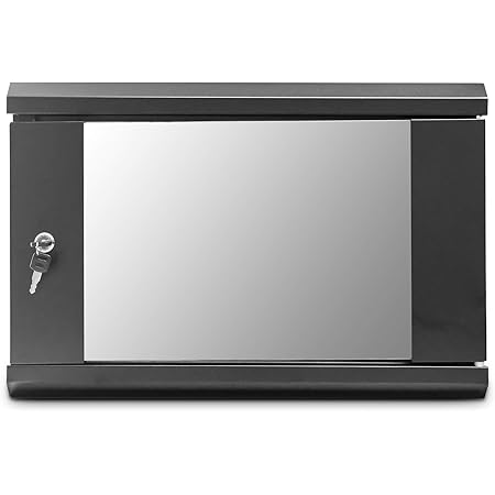 Dynamode Server Rack Data Cabinet - 6U 300mm Deep Wall Mounted 19 Inch ...