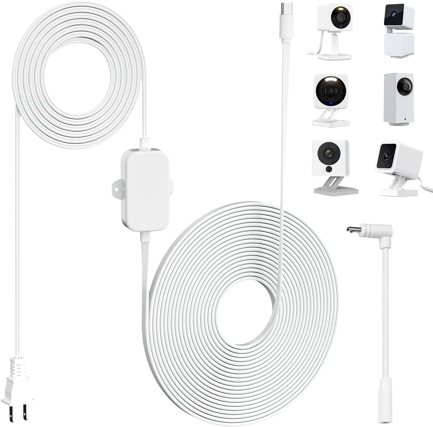 Amazon.com : WYZE Outdoor Wired Power Adapter Cam v3 (Sold Separately ...