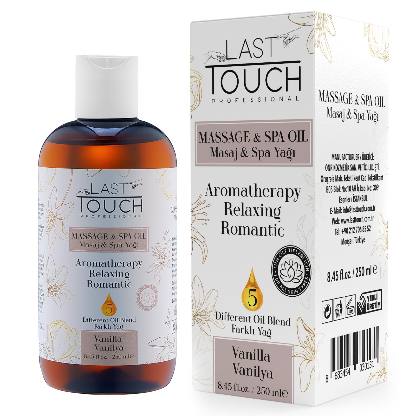 Amazon.com: Vanilla Sensual Massage Oil for Couples Sexual - Massage ...