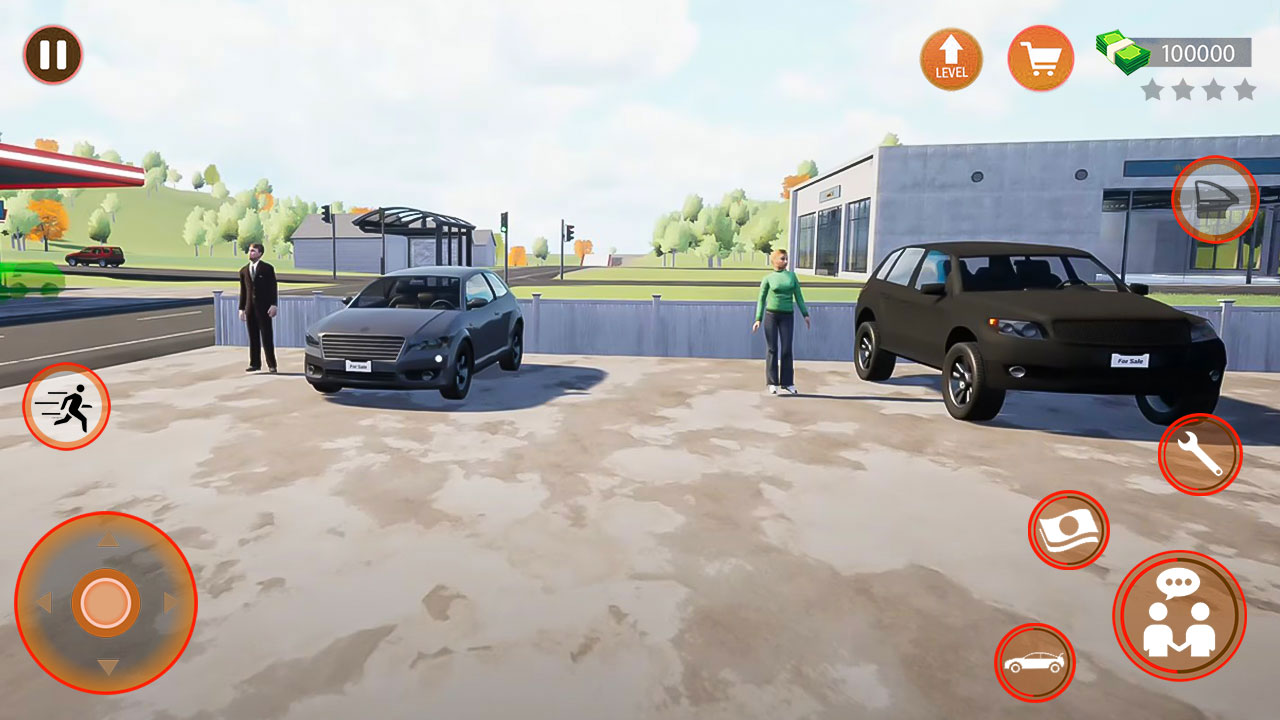 Realistic Rent A Car Games Simulator 3D: New Car Rent Shop Games ...