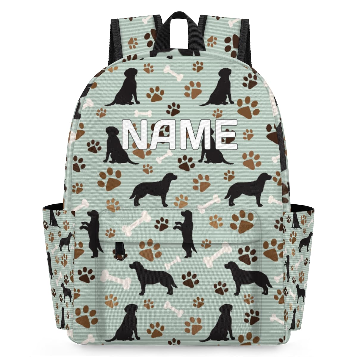 Amazon.com | OMFUNS Cute Dog Puppy Customized Kids Backpack for Boys ...