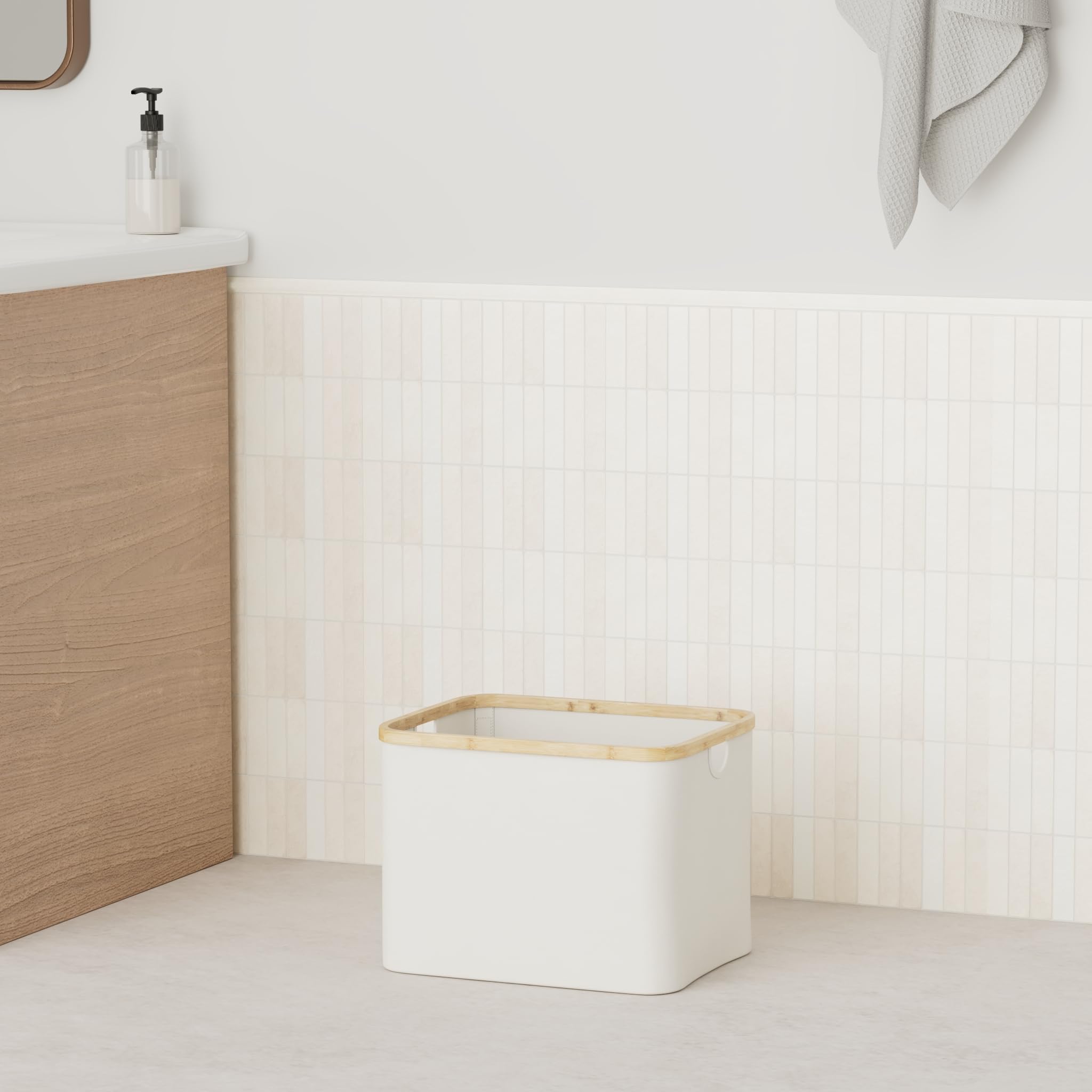 Snapklik.com : Kallax Laundry Basket Without Lid 40 L Useful Shelf ...