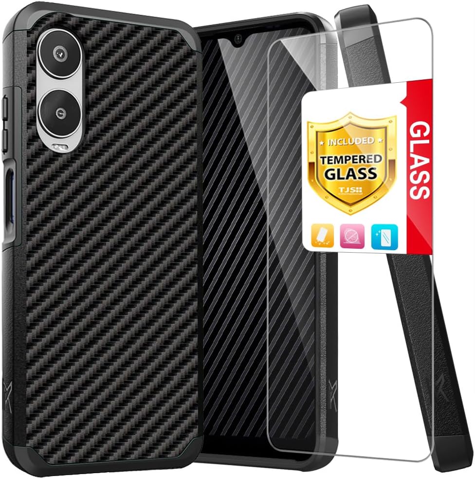 Amazon.com: TJS Compatible with Cricket Icon 6 (SL219C) Case, AT&T ...