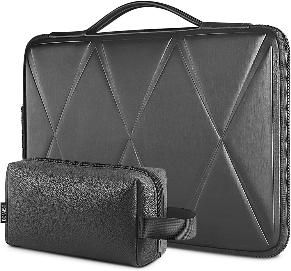 Amazon.com: DOMISO 15.6 inch Laptop Sleeve Shoulder Bag Shockproof ...
